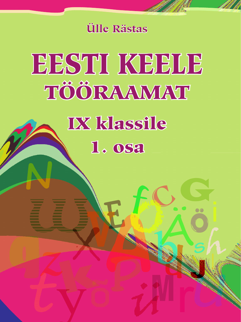 Eestikeel 9 KL 1 Osa-Web-1 | PDF