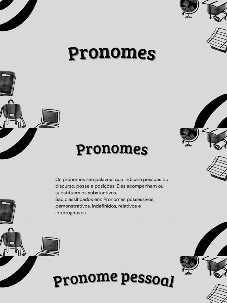 Pronomes | PDF