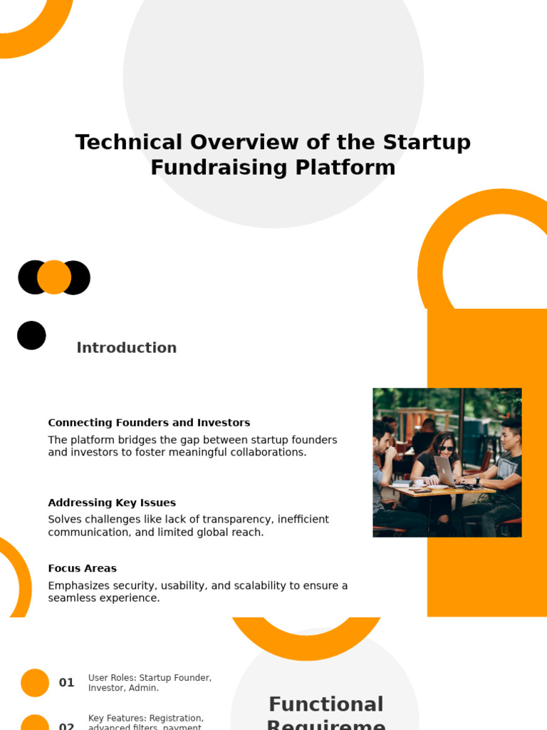 Technical Overview of The Startup Fundraising Platform | PDF | Computer ...