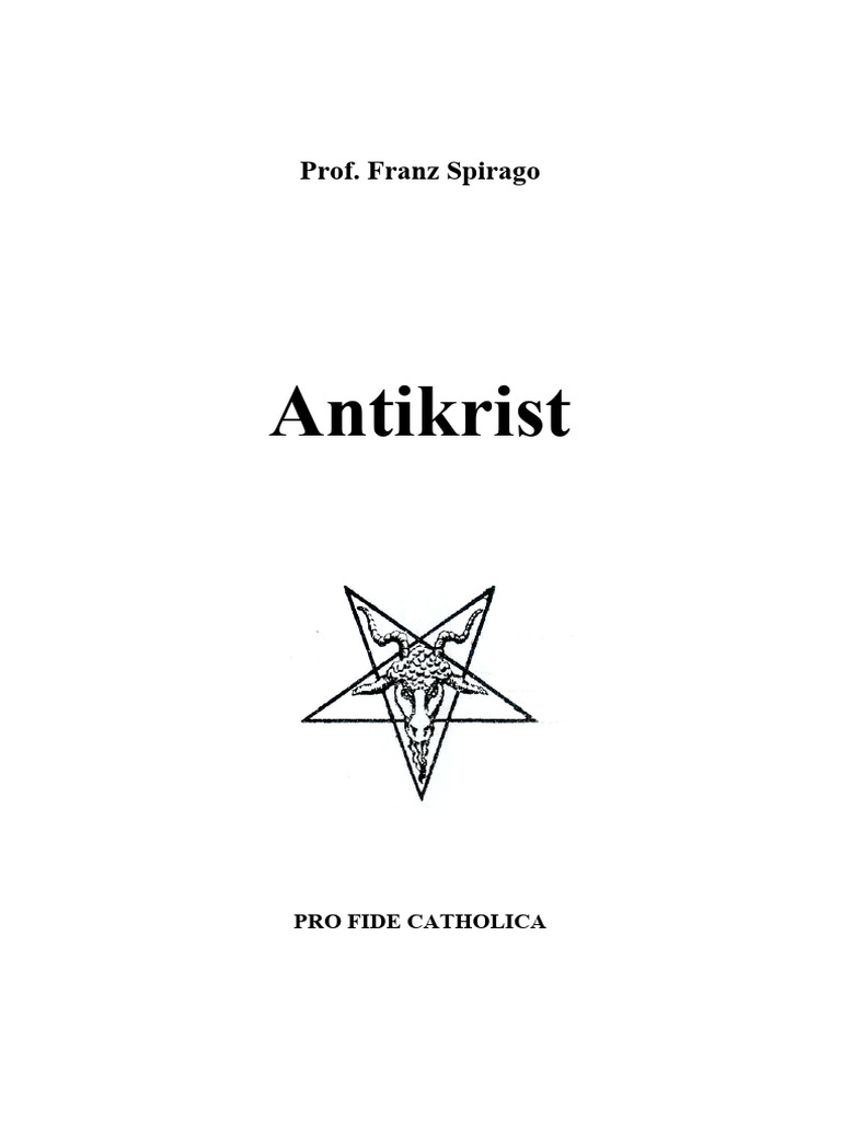 Franz Spirago - Antikrist | PDF