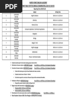 2025 Psle Timetable Final Version 01.01.25 | PDF