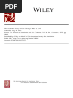 Feldman's Model of Art Criticism | PDF | Love | Liberal Arts Education