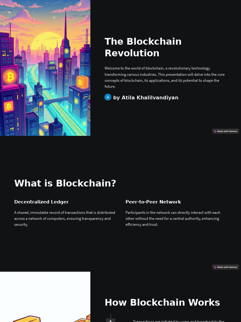 Blockchain Revolution Overview | PDF | Computing | Information Technology