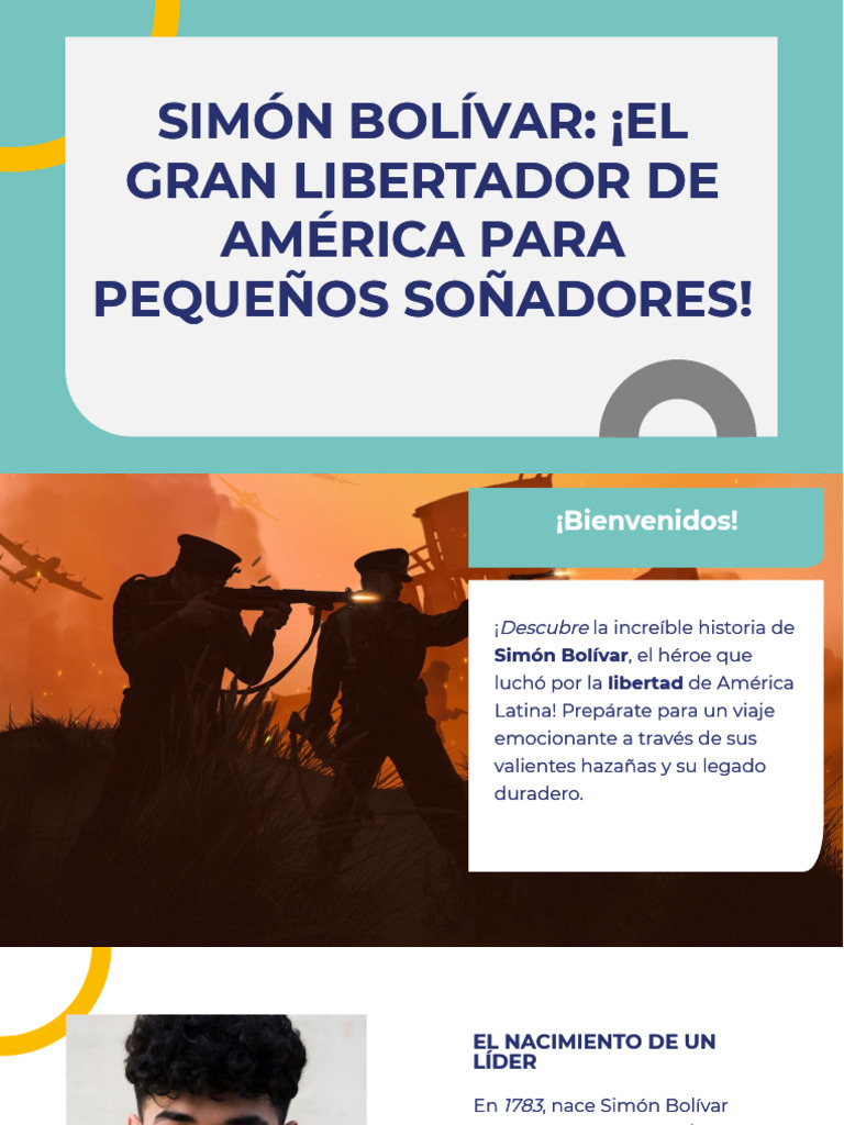 Simón Bolívar: Libertador de América | PDF