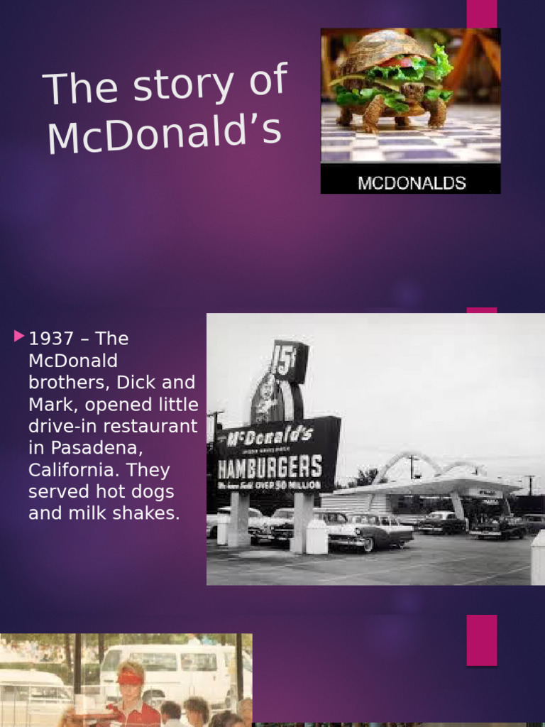The story of McDonald’s | PDF