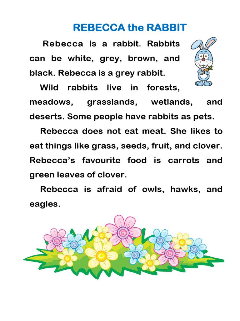 Rebecca the Grey Rabbit Overview | PDF