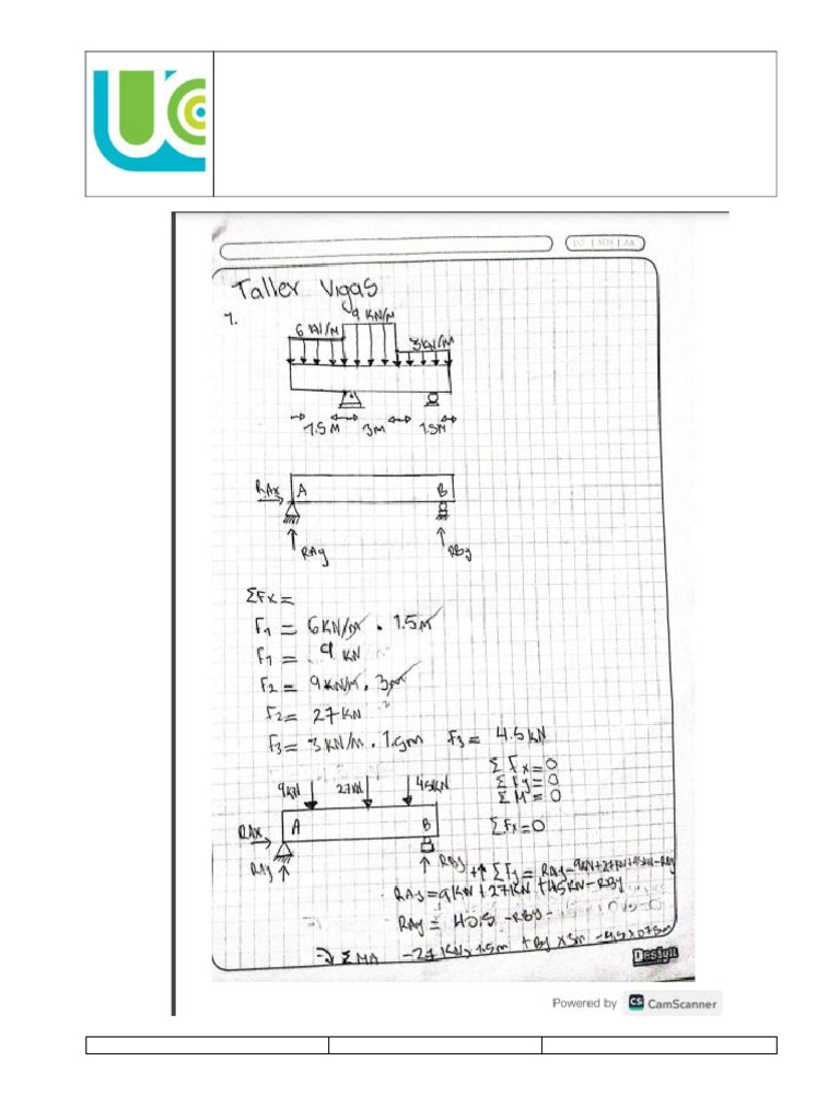 FORMATO TAREAS UC (2) (1) Estatica (3) | PDF | Ingeniería | Predicción
