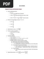 Calculus Formula Sheet | PDF