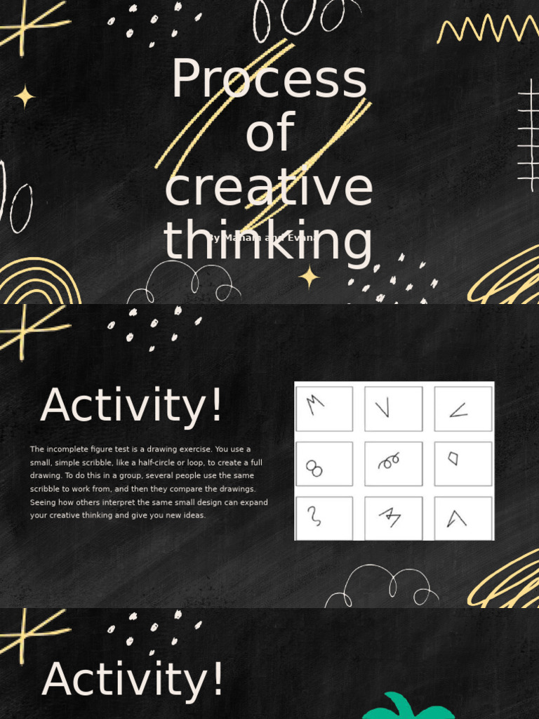 Process of Creative Thinking | PDF | Brainstorming | Thought