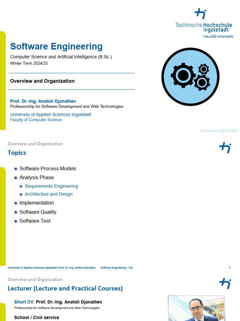 00 SoftEng Organization | PDF | Computing
