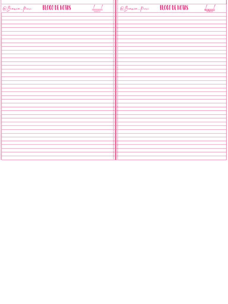 Bloco de notas | PDF