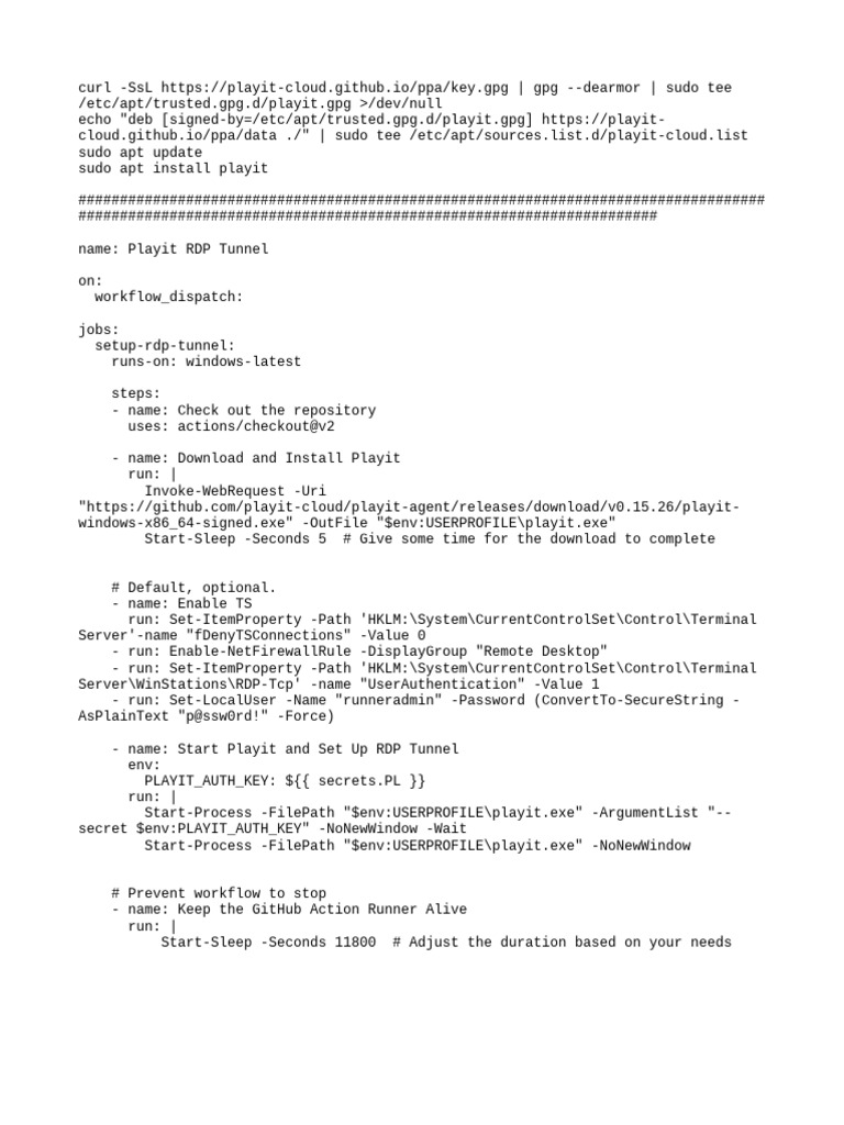 Script (RDP) Free TH 2025 | PDF