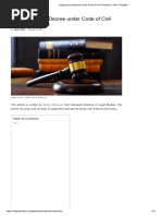 Jud 100 | PDF | Complaint | Judgment (Law)