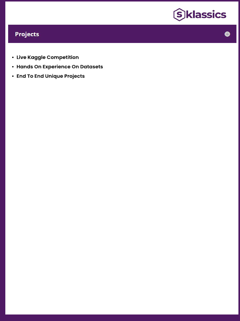 Live Kaggle Competition Projects Guide | PDF