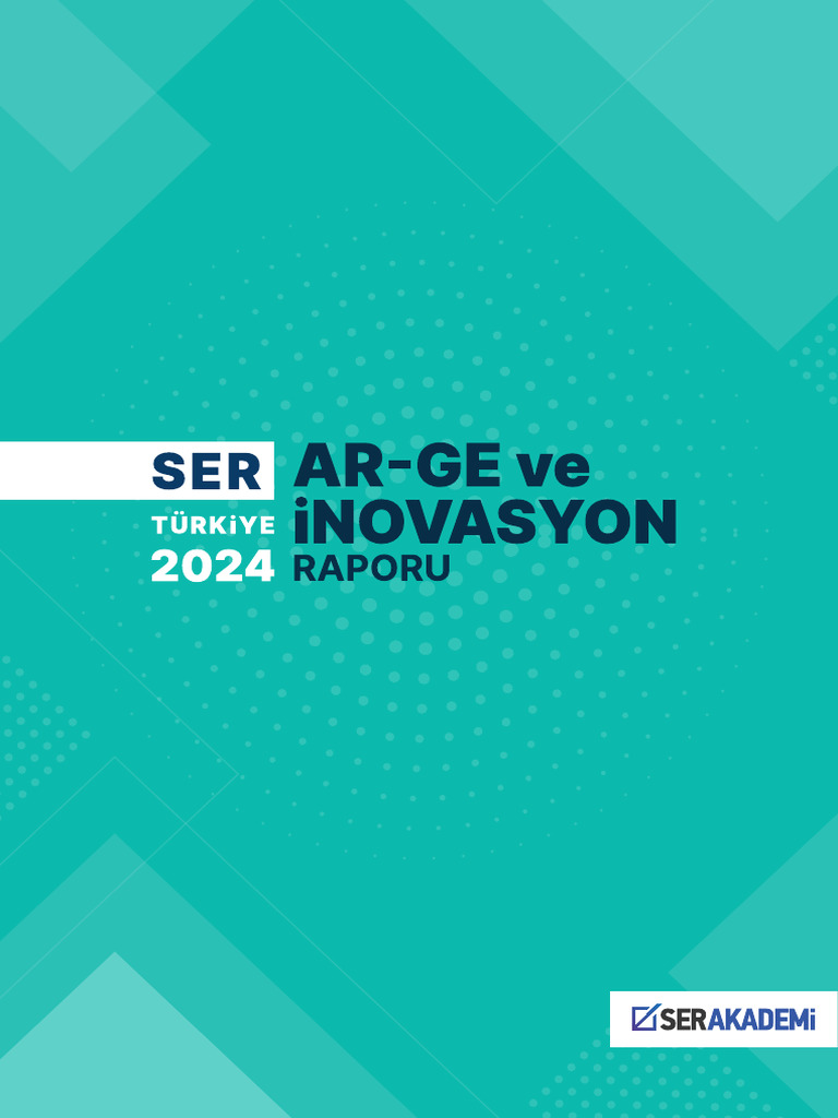 SER 2024 Ar Ge Ve Novasyon Raporu 1735284819 | PDF