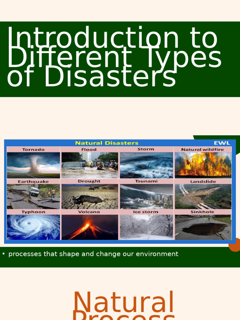 Week 3 Hazard vs Disaster | PDF | Natural Disasters | Hazards