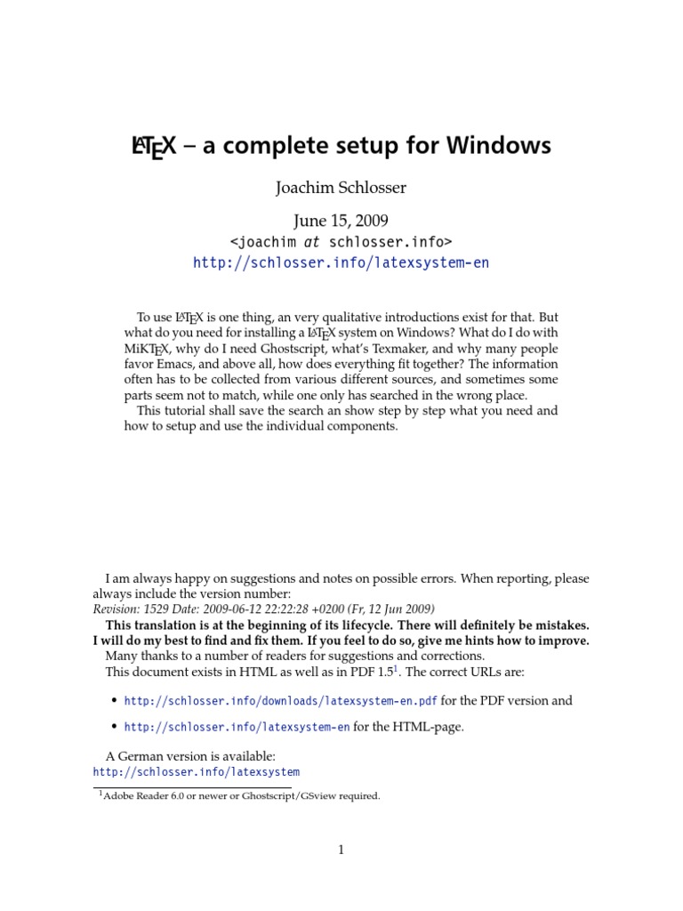 Latex Guide | PDF | Te X | Computing