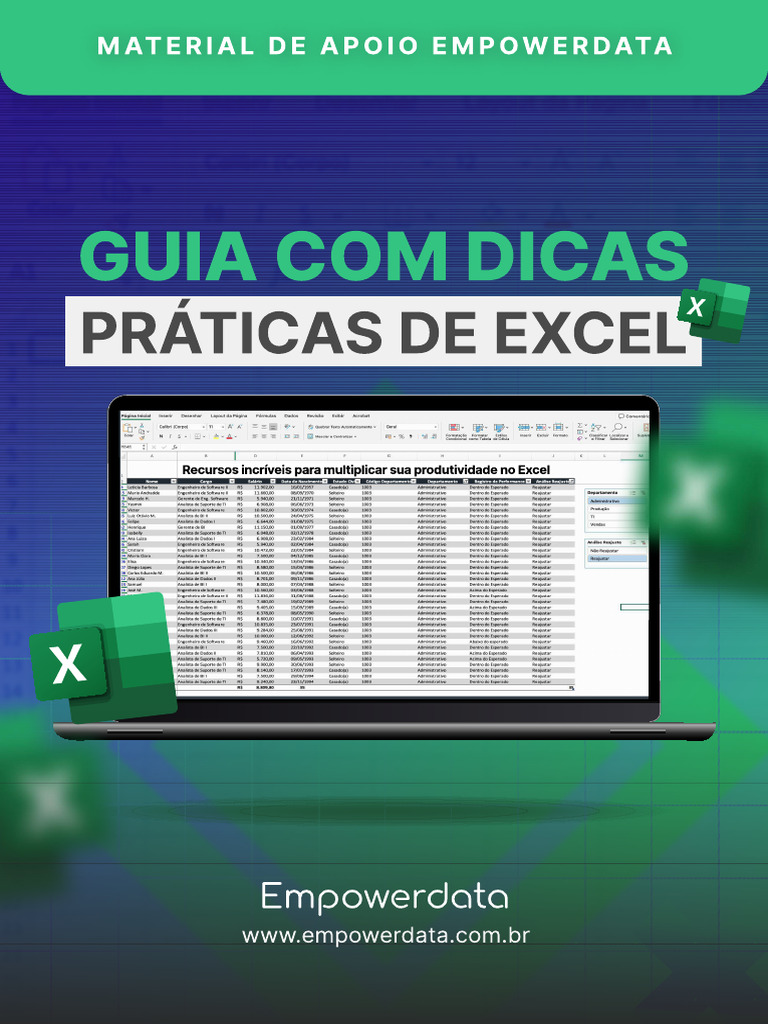 Guia - Dicas Práticas de Excel - Empowerdata | PDF | Microsoft Excel ...