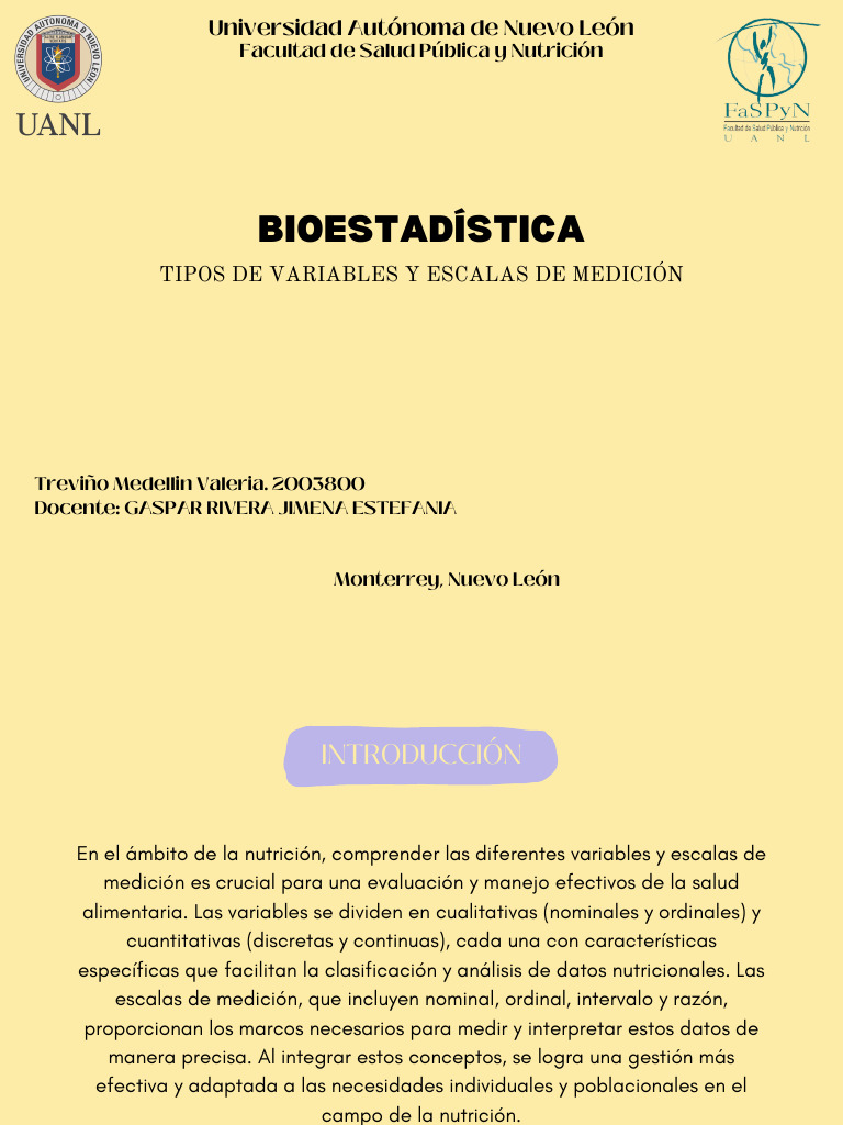 Evidencia 1 VTM | PDF | Nivel de medida
