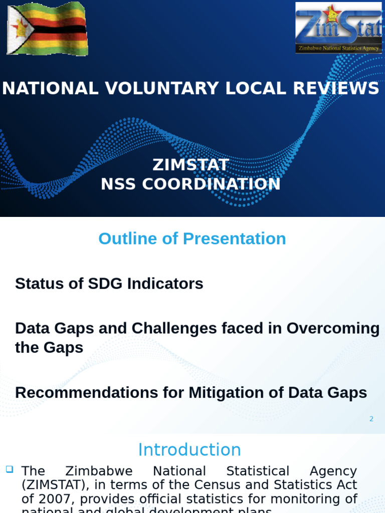 Session 7 - Munyaradzi Bote - ZIMSTAT.VLRs | PDF | Data | Census