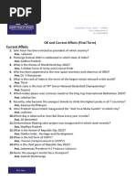 Static GK Topic | PDF