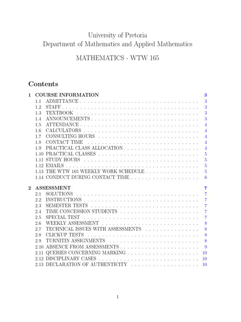 WTW 165 Study Guide 2024 | PDF | Derivative | Function (Mathematics)