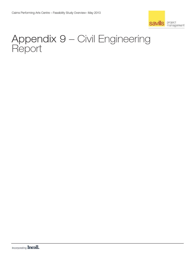 appendix_9.1_Civil-Engineering-Report | PDF | Sanitary Sewer | Flood