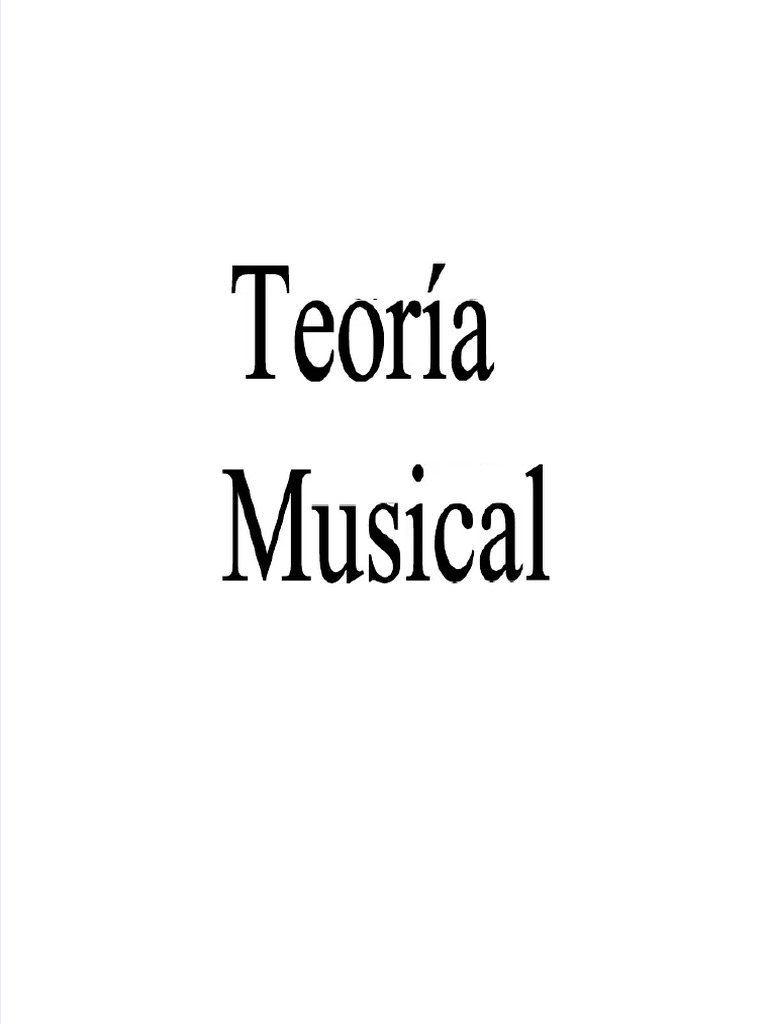 Teoria Musical | PDF | Intervalo (música) | Acorde (Música)