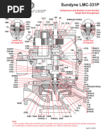 Pump Api610 Oh6 Gear Driven lmv311 Sundyne Cross-Section | PDF ...