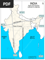 Major Straits of the World Map | PDF | Earth Sciences | Geography
