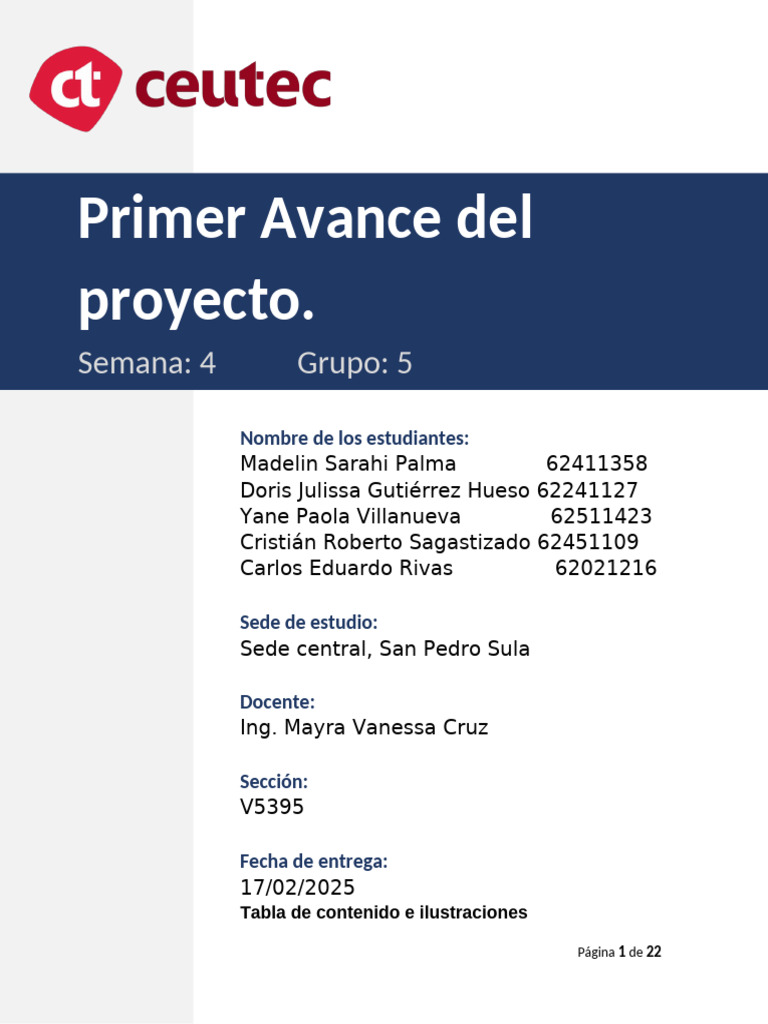 primer_avance_de_tarea_ofimatica_grupo_5_proyecto grupal[1] | PDF | Ansiedad | Estrés (biología)