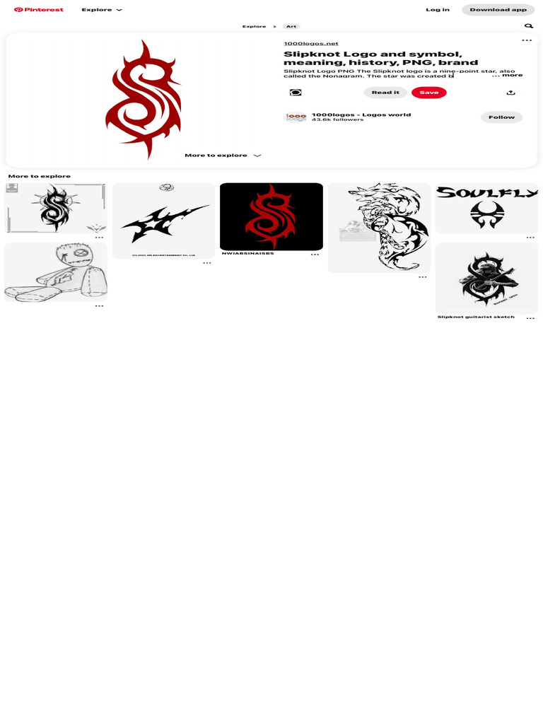 Slipknot Logo and Symbol Meaning | PDF