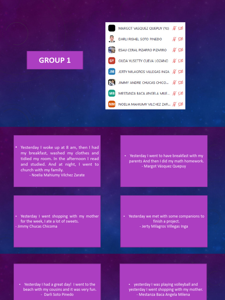 Intermedio II Group 1 II | PDF