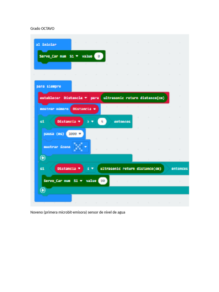 Bloques que se van a usar en este primer periodo | PDF