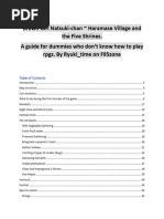 My Secret Summer Vacation Walkthrough | PDF | Nature