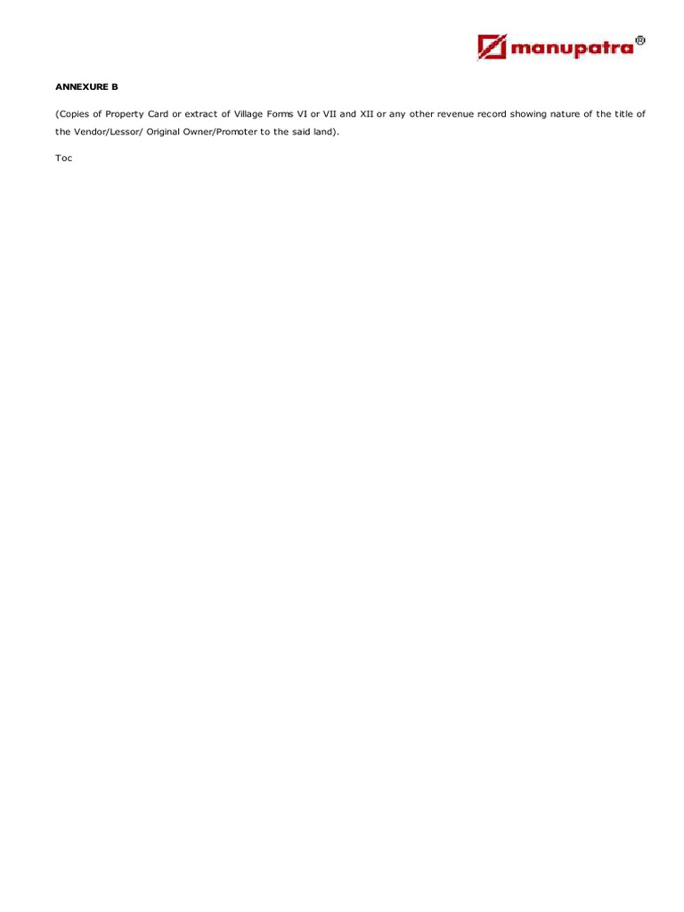 Annexure B - Ownership Rules | PDF