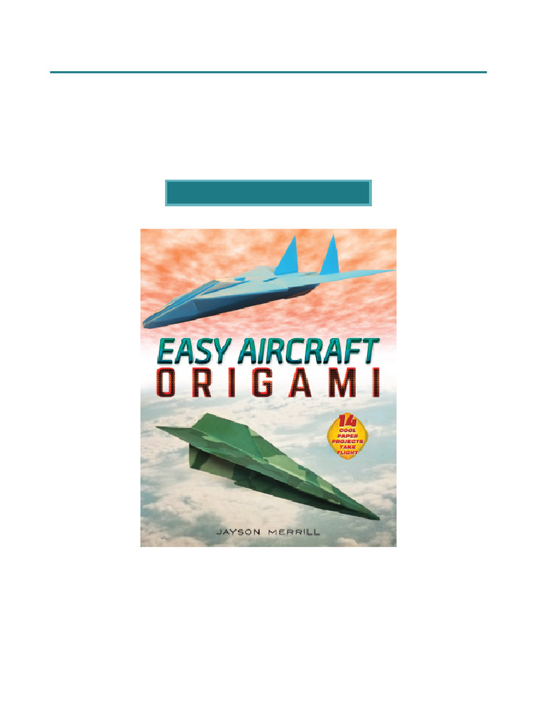 Purchase Easy Aircraft Origami 14 Cool Paper Projects Take Flight ...