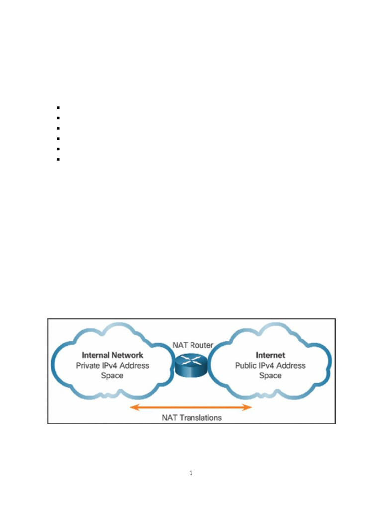Network Address Translation (NAT) | PDF | Port (Computer Networking ...