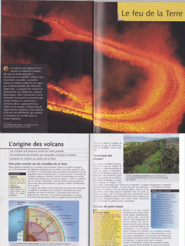 Lecture Volcans | PDF