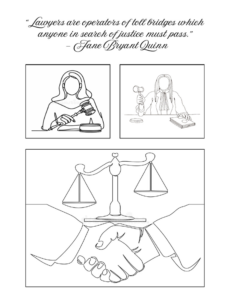Lawyer Drawing | PDF