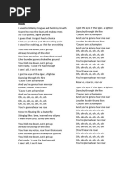 Katy Perry's "Roar" Lyrics | PDF | American Pop Songs | Songs