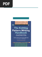 Knitting Pattern Writing Handbook | PDF | Gauge (Knitting) | Knitting