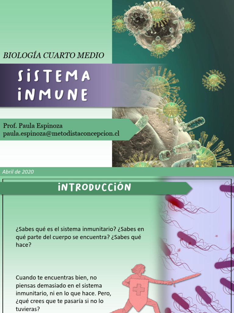 Biologia Sistema Inmune | PDF | Sistema inmune | Linfocitos
