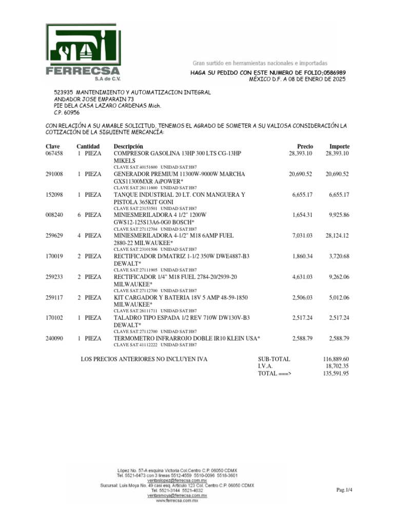 COTI 8 ENERO 2025 | PDF