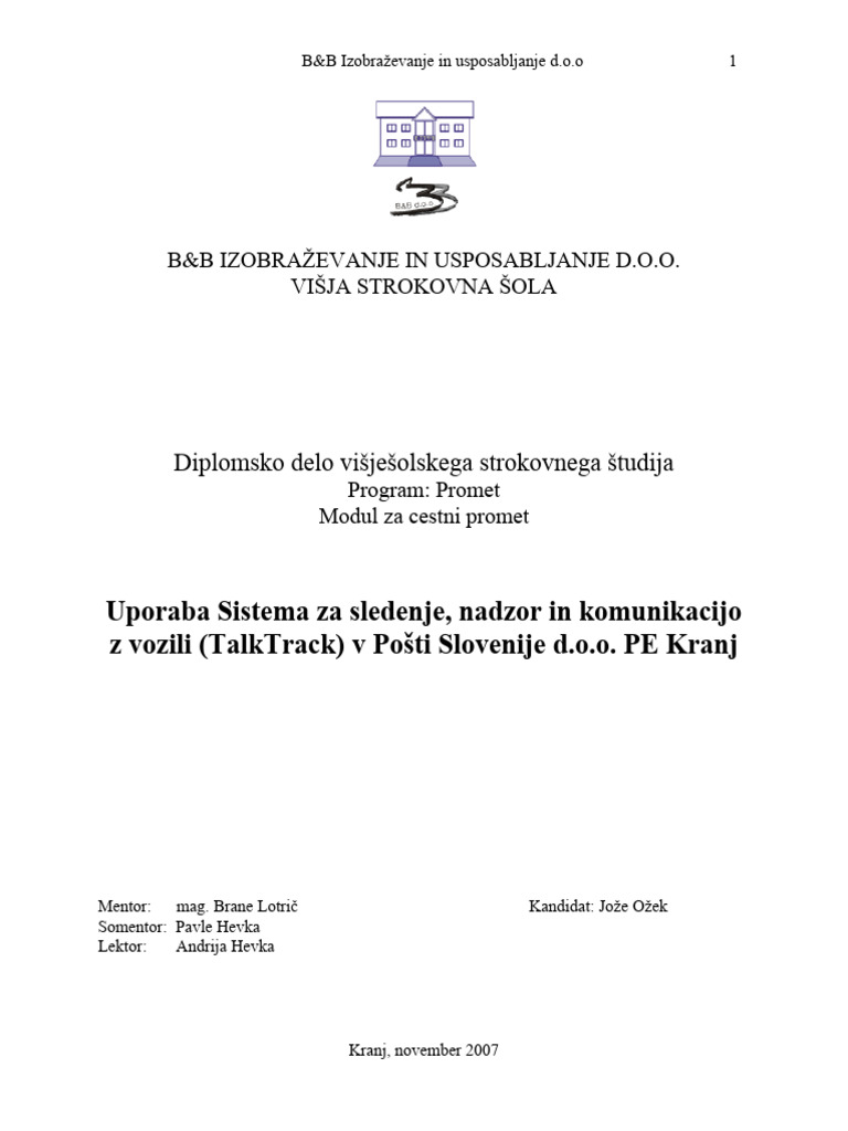 Uporaba Sisatema Za Sledenje Nadzor in Komunikacijo | PDF
