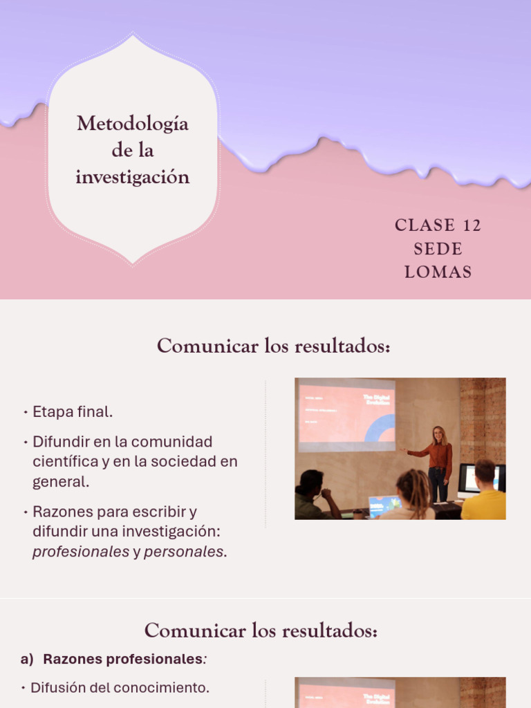 Estrategias para Comunicar Resultados de Investigación | PDF