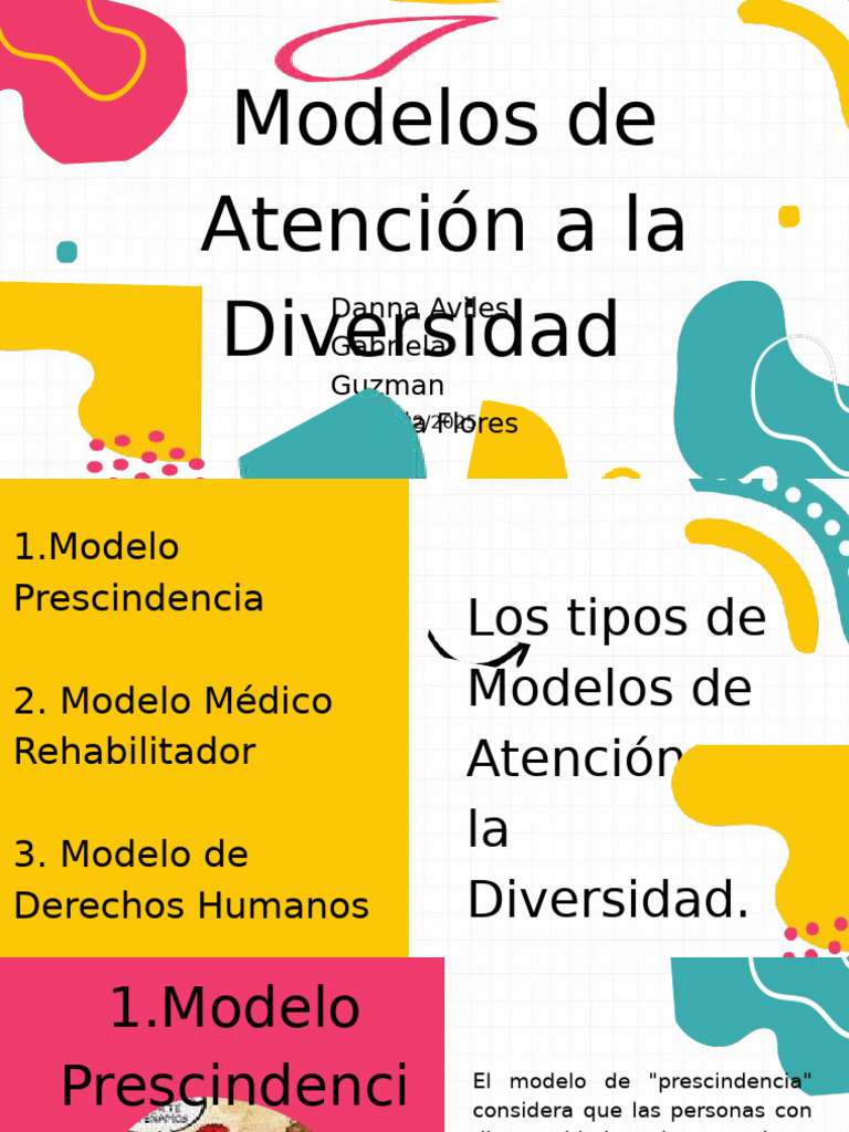 Presentacion Tipos de Modelos. a. D. | PDF