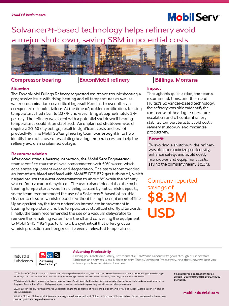 04 30 2024 Fluitec Case Study Mobil Solvancer Compressor Bearing ...