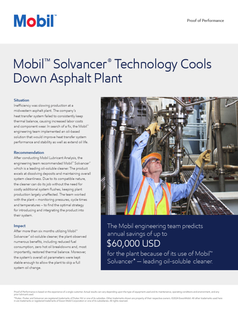05 20 2024 Fluitec Case Study Mobil Solvancer HTS Asphalt Plant USA ...