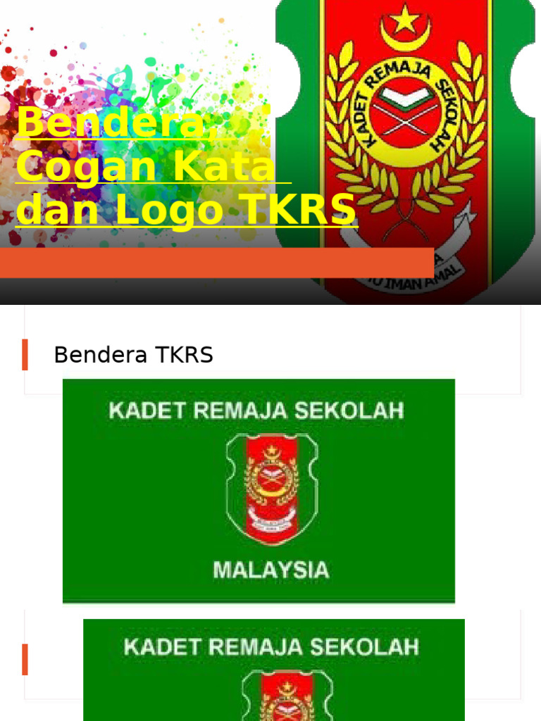 Bendera, Cogan Kata Dan Logo TKRS | PDF